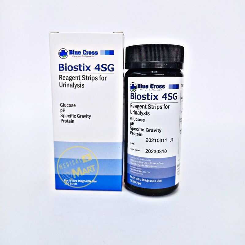 Biostix 4Sg Reagent Strips For Urinalysis Latest Validity Period ...