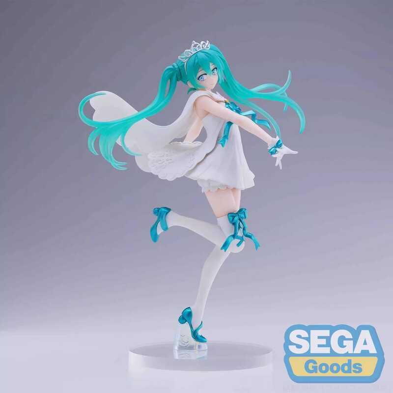 Sega Spm Hatsune 15Th Anniversary Miku Angel Outfit Figure | Shopee ...