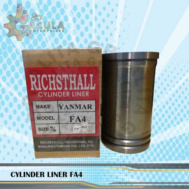 Cylinder Liner Yanmar Fa4 Water Cooled Diesel Engine 4A4 | Shopee ...