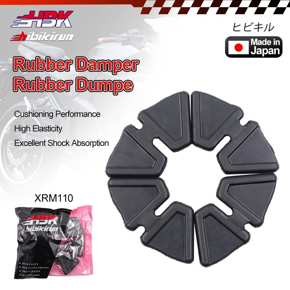HBK Motorcycle Rubber Damper/Rubber Dumper for C100/DREAM/WAVE/XRM 110 ...