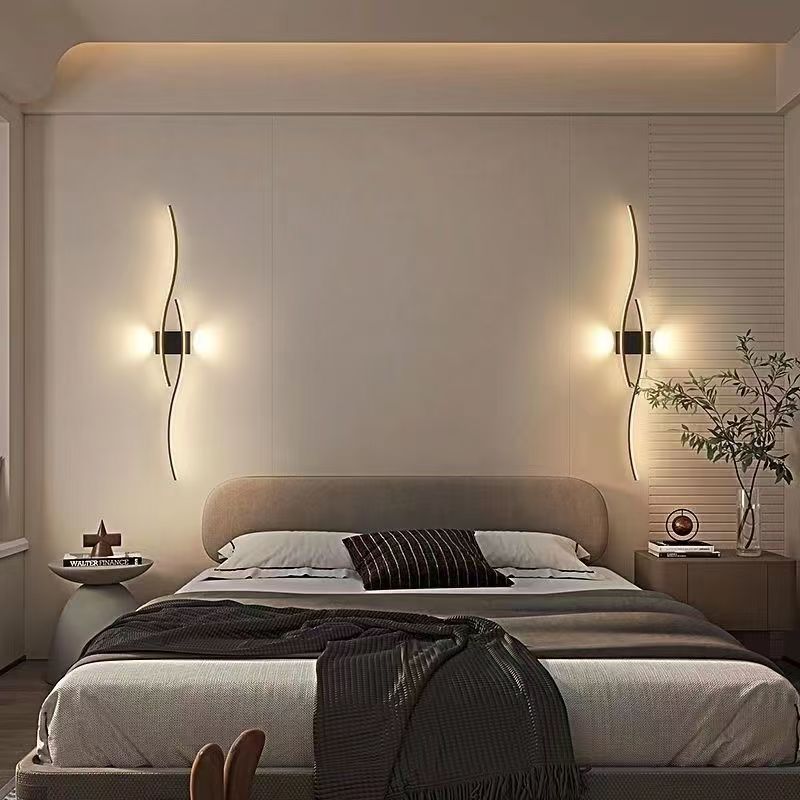Modern eye-protecting reflective wall lamps, suitable for living rooms ...