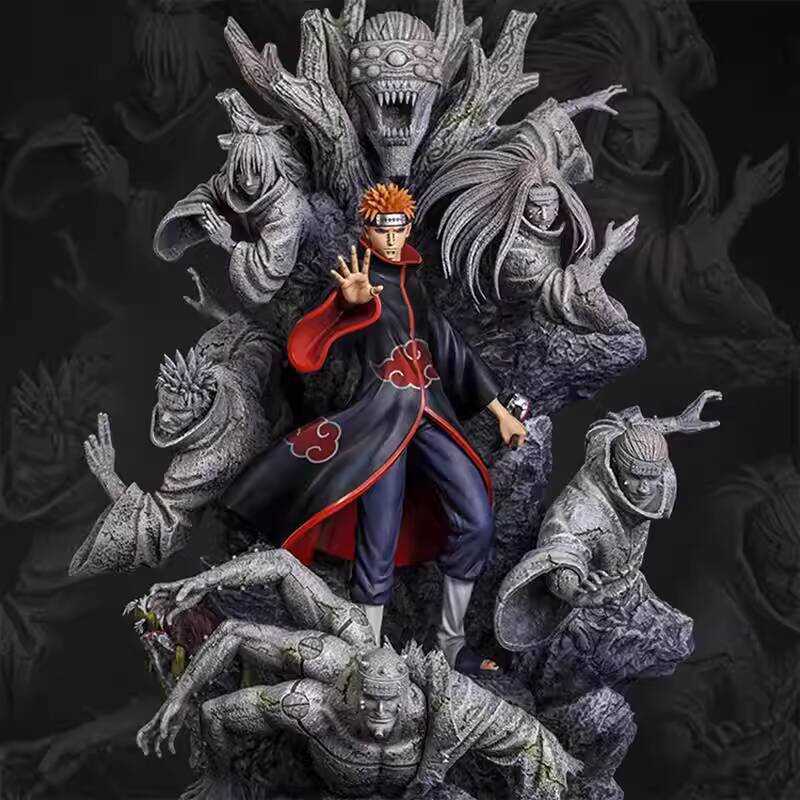 Pein Six Paths Surrounding Characters Anime Figures: Uchiha Madara ...