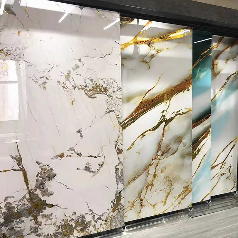 Interior Alternative Decoration Wall Panel & Board Imitation Marble UV ...
