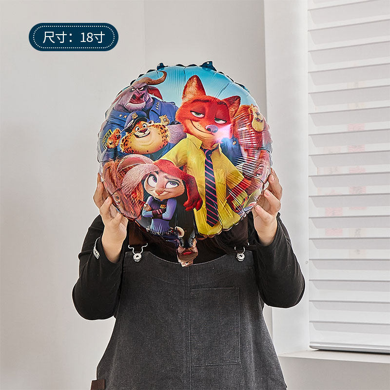 Zootopia 2 Judy Hopps Nick Wilde Nibbles Maplestick Cartoon Foil ...