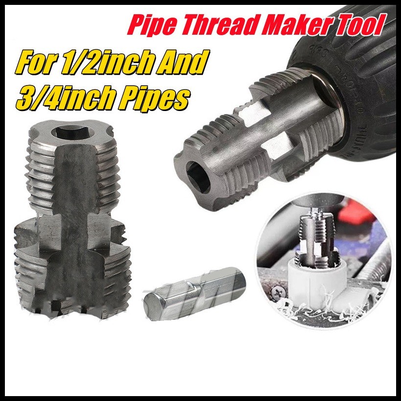 Water Pipe Internal Thread Tool for For Pvc Pipes Fits 4 Point and 6 ...