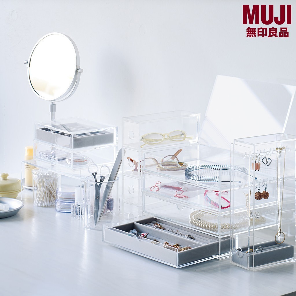 MUJI(MUJI) Acrylic Storage Drawer | Shopee Philippines