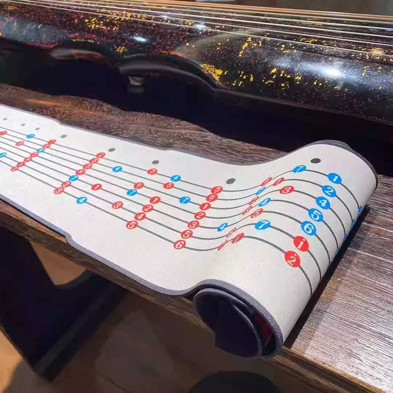 Guqin Phonetic Chart Desk Mat Beginners to in Memorizing Phonetics and ...
