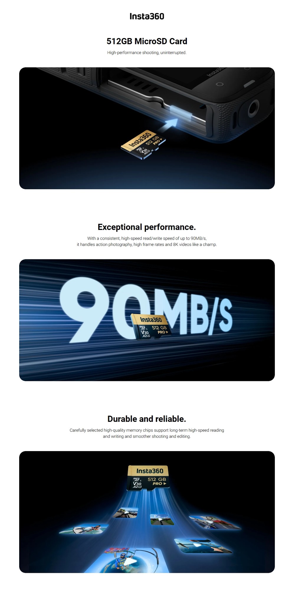 Insta360 512GB MicroSD Memory Card | Shopee Philippines