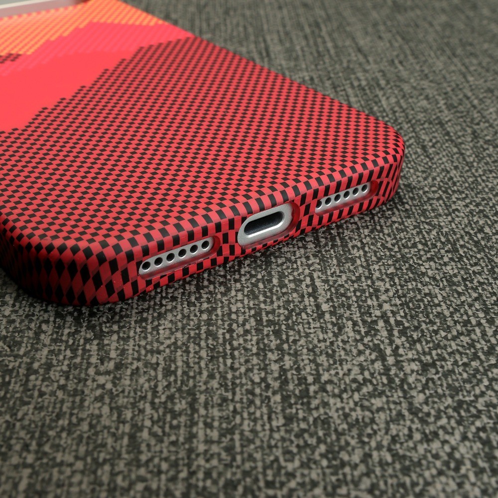 Luxury Kevlar Carbon Fiber Pattern Phone Case for IPhone 17 Pro Max 13 ...