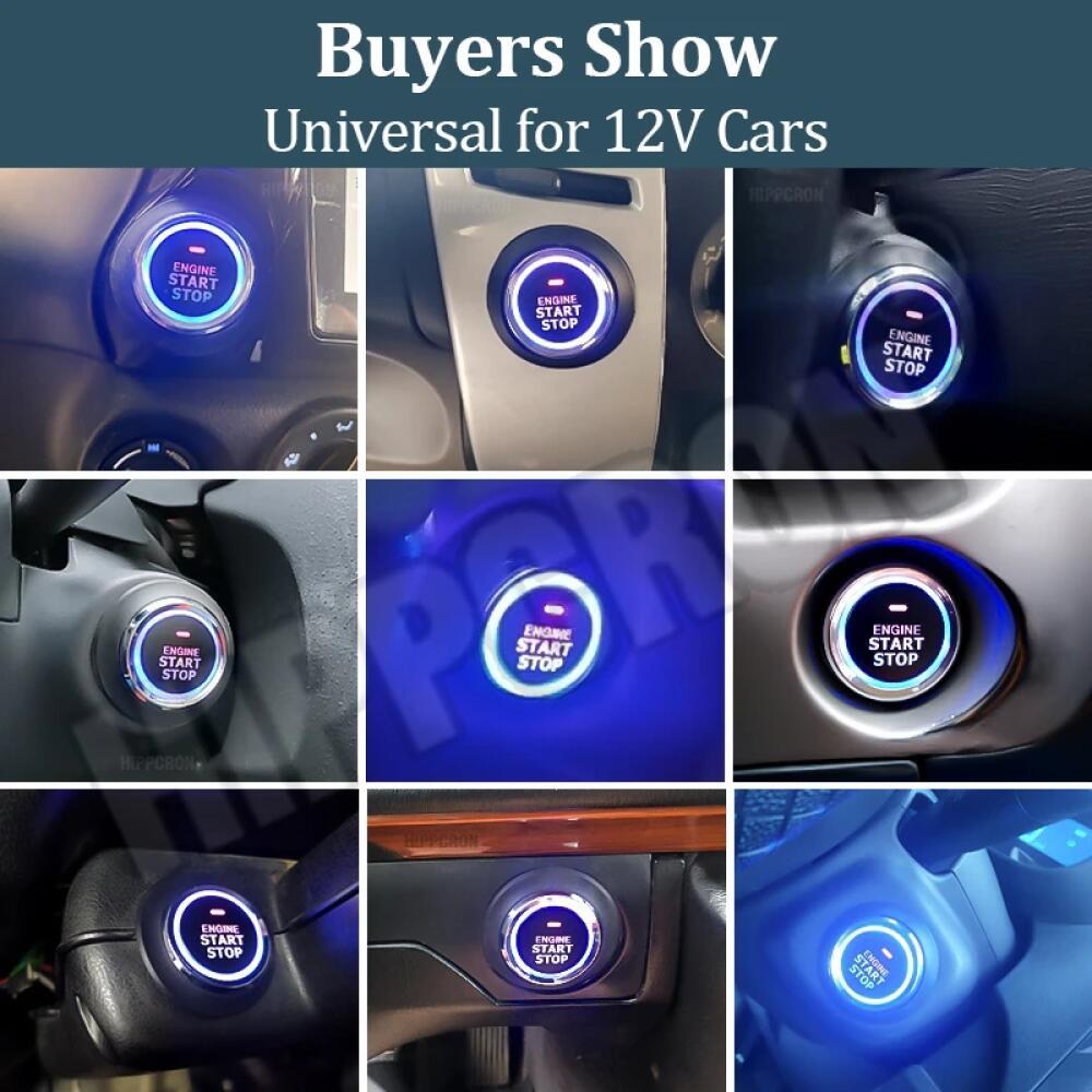 Car Alarm Remote Control C6-A Car Keyless Entry Engine Start Alarm ...