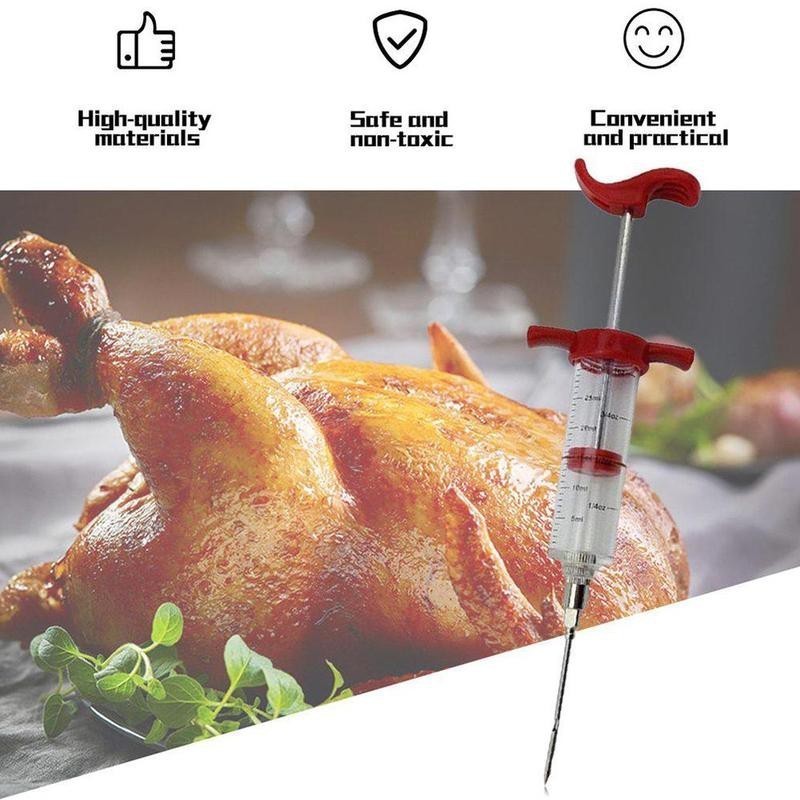Meat Spice Syringe Chicken Flavor Syringe BBQ Meat Flavor Turkey ...