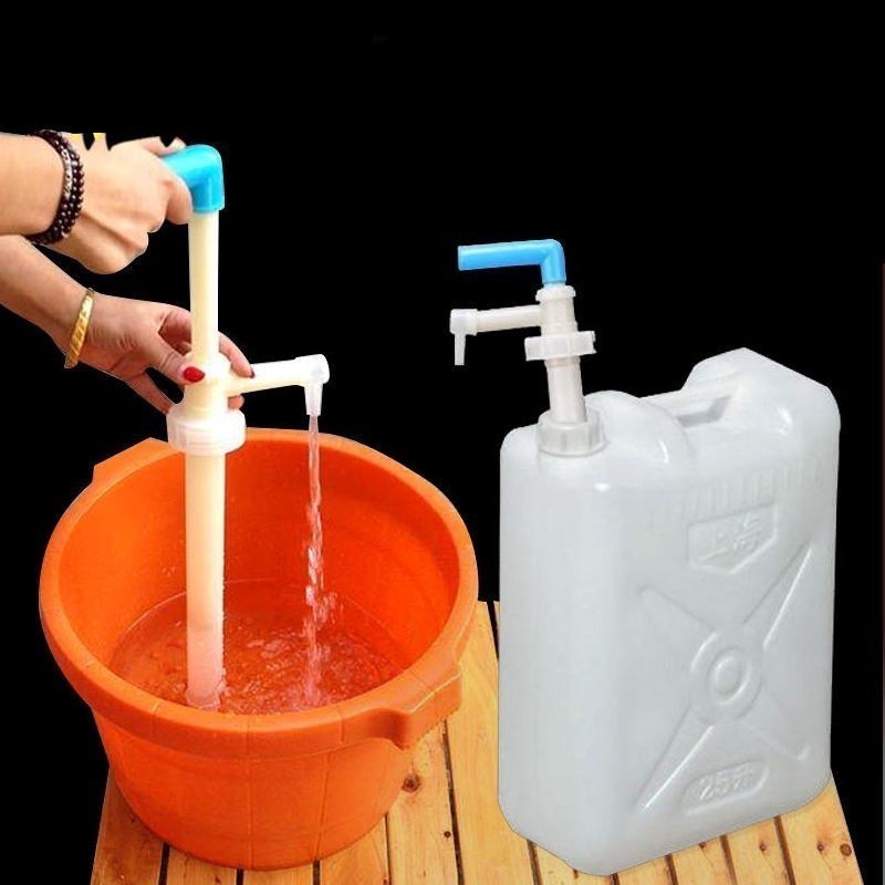 1PCS Manual Plastic Oil Pump Siphon Transfer Gas Oil Plastic Liquid Oil ...