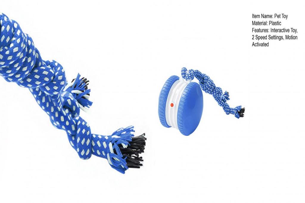 Automatic Dog Toy Motion-activated Rolling Dog Toy Automatic Rolling ...