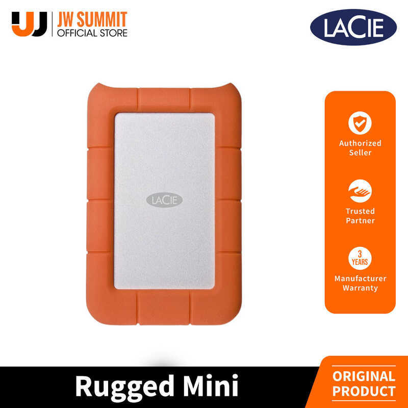 Lacie Rugged Mini TB USB Portable External HDD Hard Drive A | Shopee ...