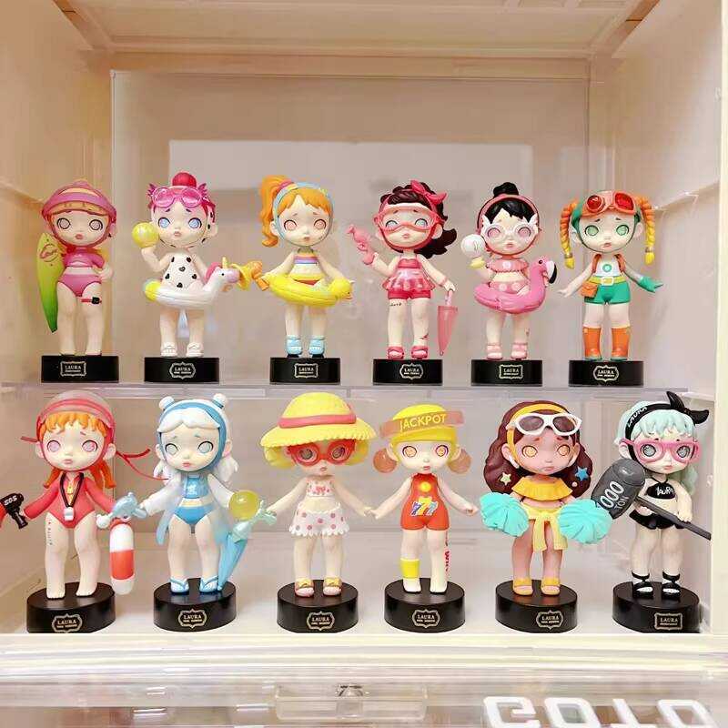 Authentic Laura Swimming Pool Battle Blind Box Fourth Generation Trendy ...