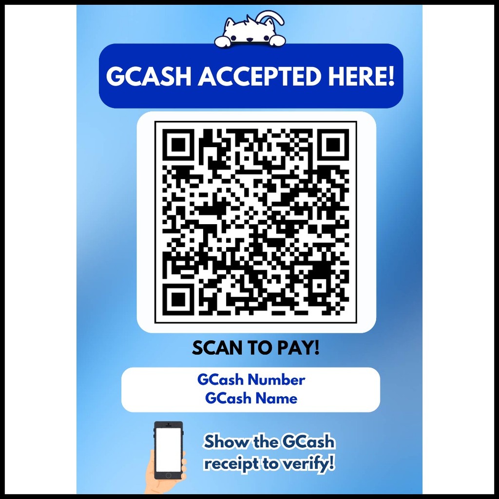 GCASH RATES LAMINATED LOAD SIGNAGES A4 SIZE GCASH RATES | Shopee ...