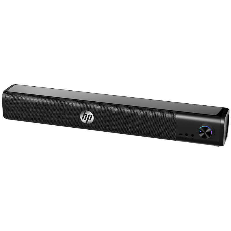 Hp Wired Laptop Computer Speakers Long Bar Mini External USB Home ...