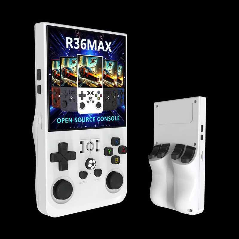 R36 Max 64gb 128gb Hand Held Arcade Gaming Players Tv Classic Portable ...