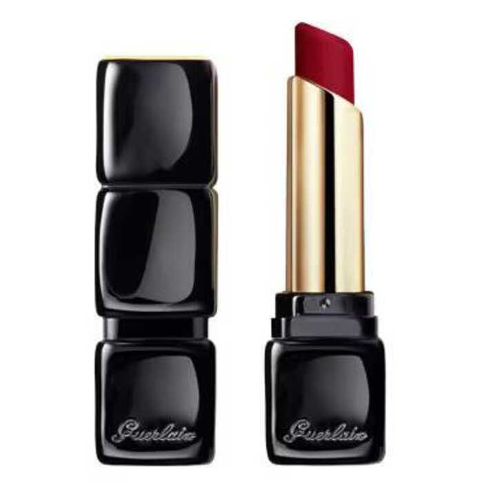 Guerlain Kisskiss Tender Matte Lipstick 777 Eternal Red Waterproof 2.8g ...