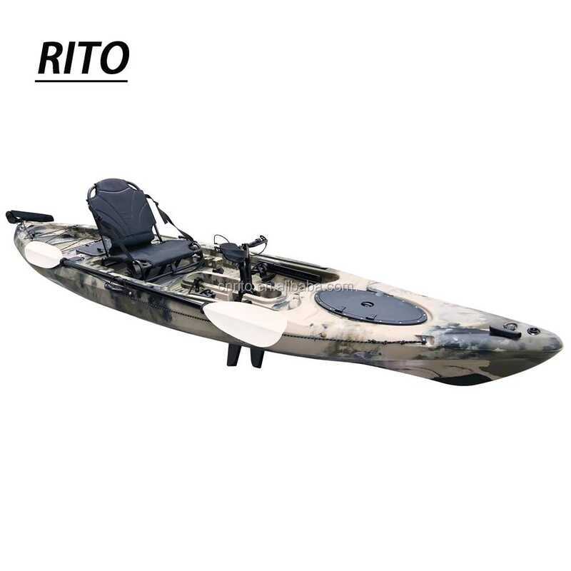 RITO shopee Sitting On Top Motorized Fishing Kayak Propeller | Shopee ...