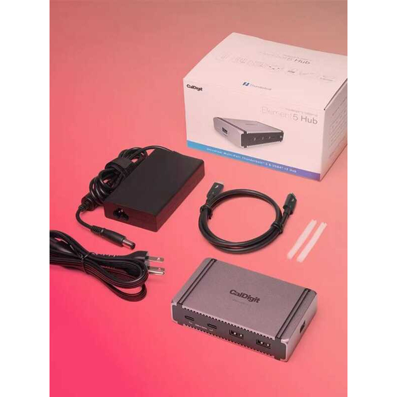 CalDigit Docking Station Element Hub Expansion Dock Thunderbolt 5 ...