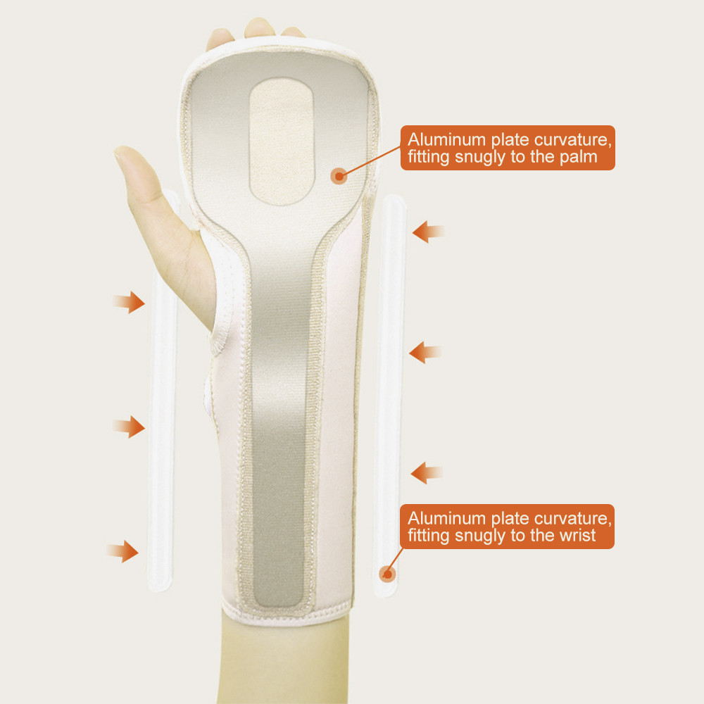 1PCS Resting Hand Splint with Adjustable Knob - Night Support Brace ...