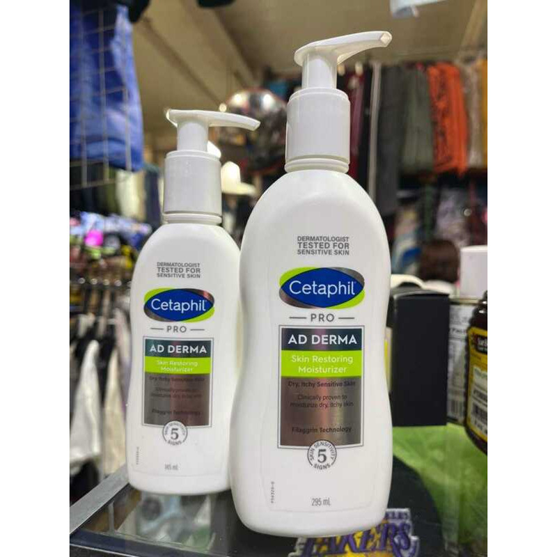 CETAPHIL PRO AD DERMA Skin Restoring Moisturizer/ Wash 295ml Feb ...