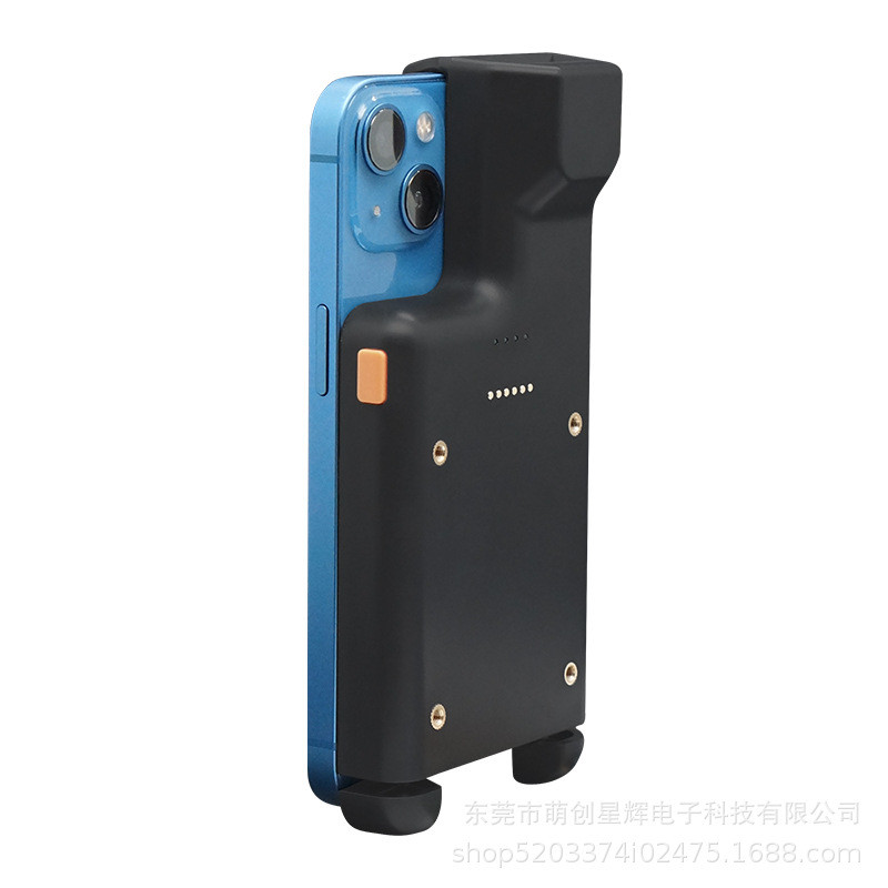 Popular Mobile Phone Back Clip Scanner Gun Supports Android IOS 1D 2D ...