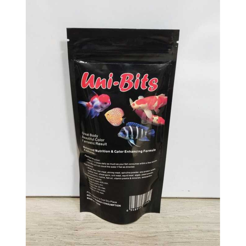 Uni Bits Tropical Fish Color Enhancing Mini Sinking Food100g | Shopee ...
