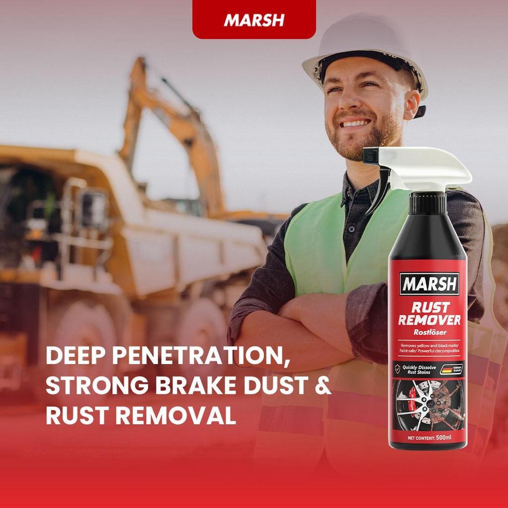 Marsh Rust Remover 500ml - Powerful Decomposition Paint-Safe Dissolves ...