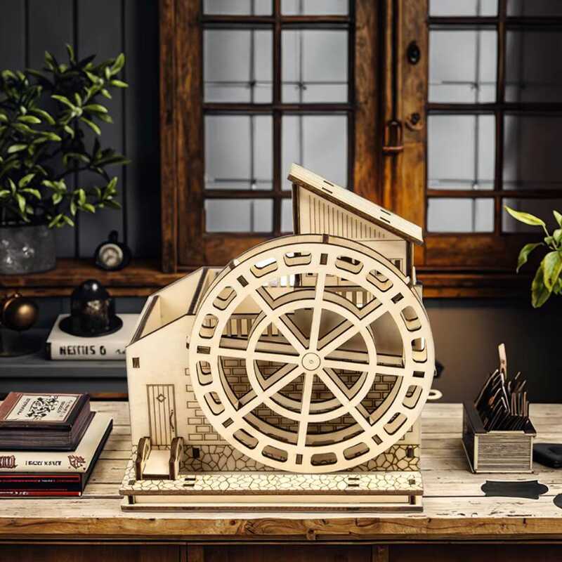 Log Wind Carving Music Pen Holder Artifact Storage Box As Wood Crafts ...