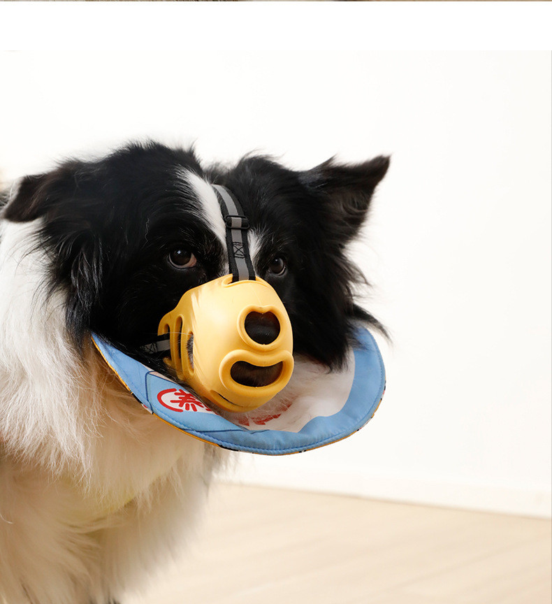 Dog Muzzle for Large Dogs | Adjustable TPE Soft Muzzle Mask | Anti Bite ...