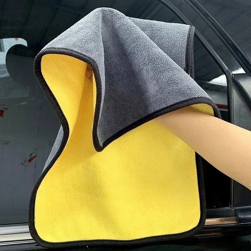 3/5/10Pcs Double Sides Car Microfiber Towels / Super Absorbent Auto ...