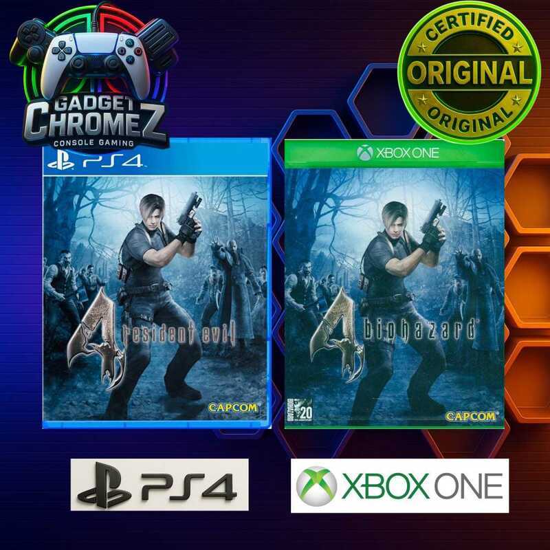 Fef Resident Evil 4 | Ps4 / XBOX ONE Game BRANDNEW 5F3 542 | Shopee ...