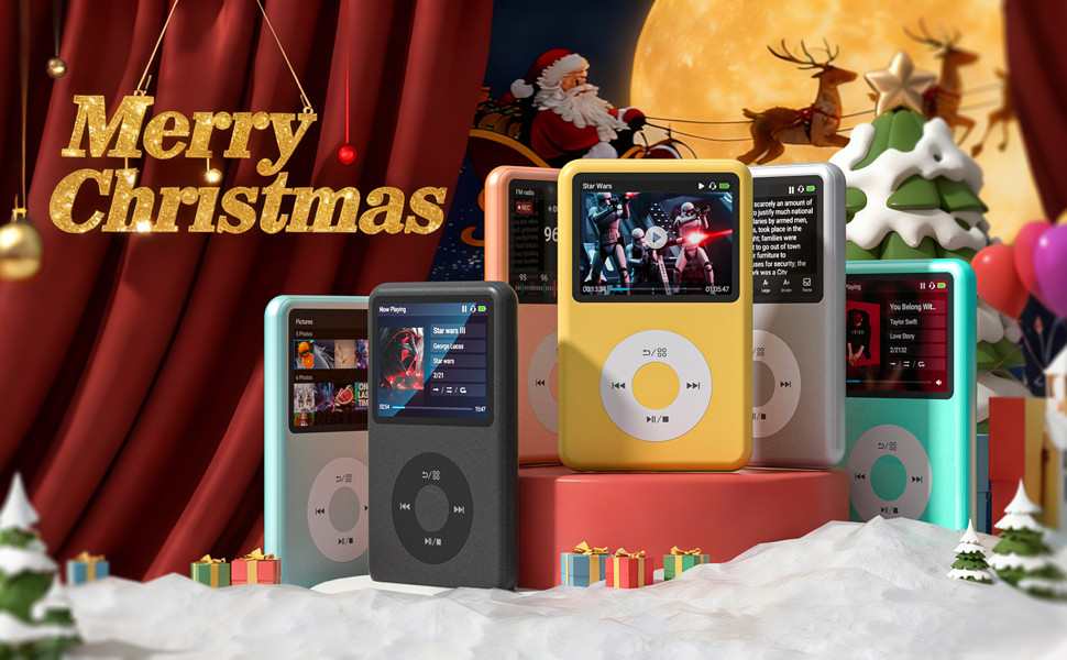 Innioasis Y1 Mp3 Player 128G with Bluetooth HiFi Mini Portable Music ...