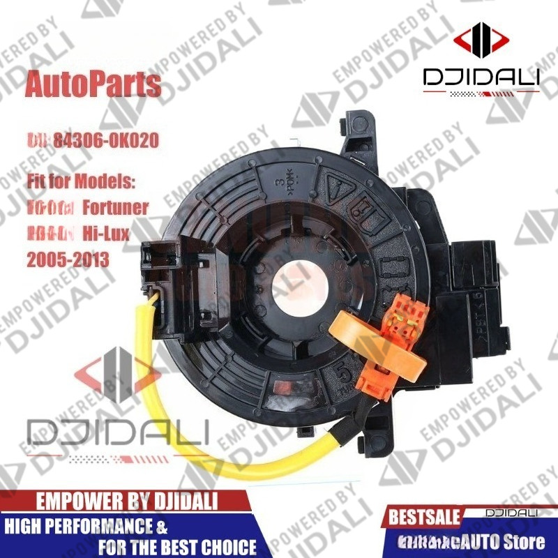 spiral cable clock spring 84306-0k020 for hilux fortuner innova 2005 ...