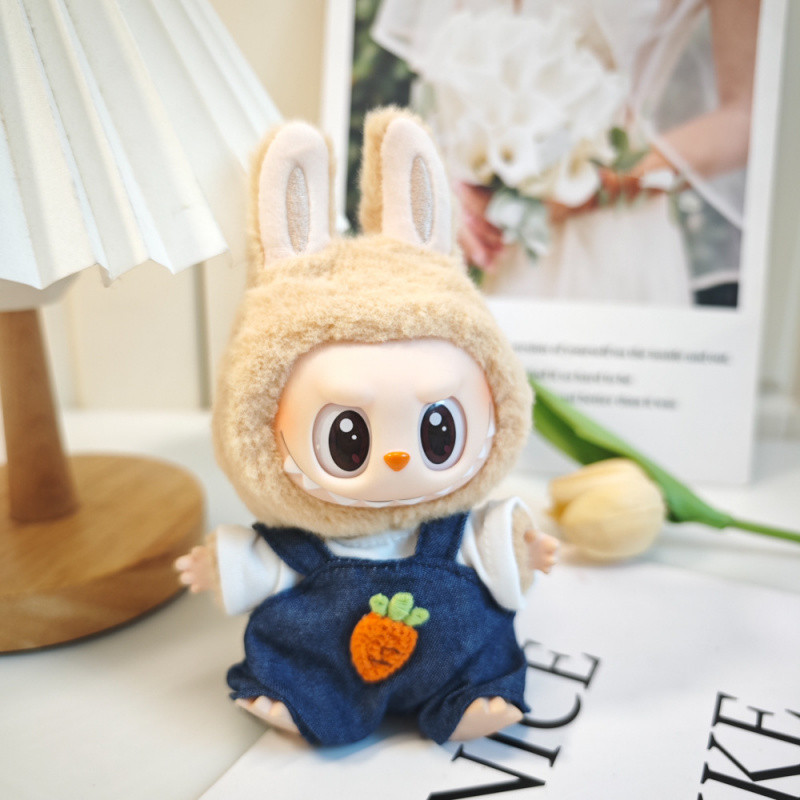 17cm Mini Plush Doll'S Clothes Outfit Accessories Forlafufu Dolls sit ...