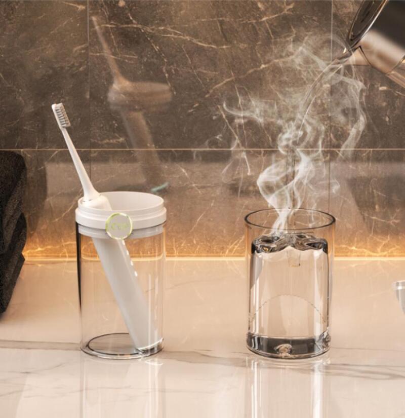 【B1T1】Travel Toothbrush Cup Portable Storage With free box for Home ...