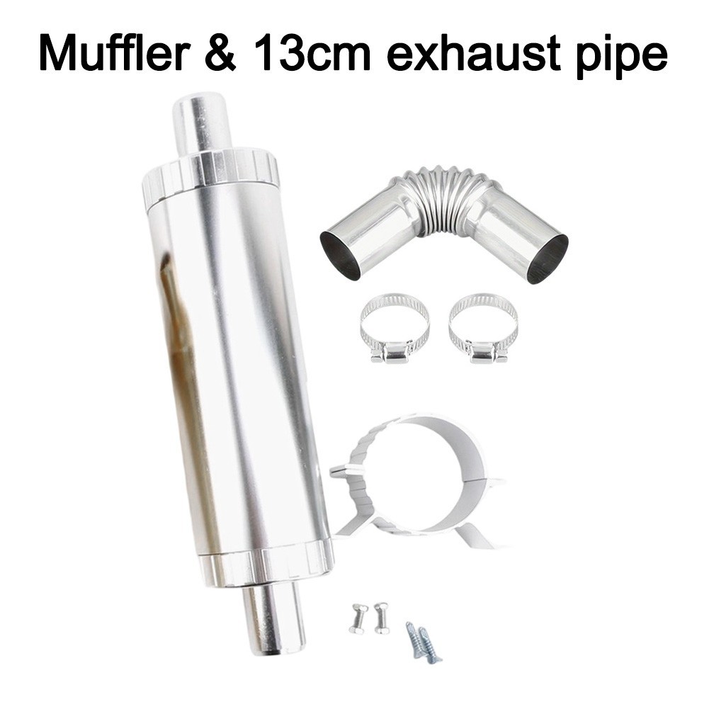 【SUN】Muffler 24mm Upgraded Parking Heater noise reduction and 25mm ...