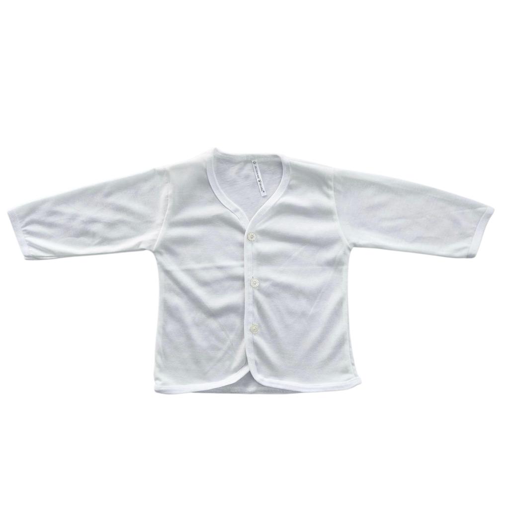 Minnies' & Mimi Front Button Down Long Sleeves with Color Trim 1Pcs Per ...