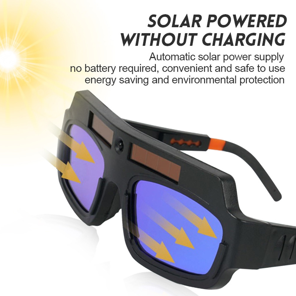 Welding Goggles Solar Welding Mask Auto Darkening Welding Glasses Eye ...