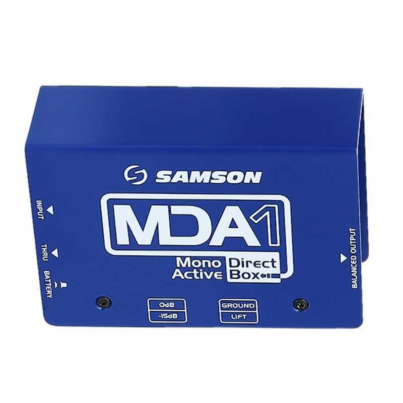 MDA Samson Mono Active Direct Box DI Box For Live Sound And Recording ...