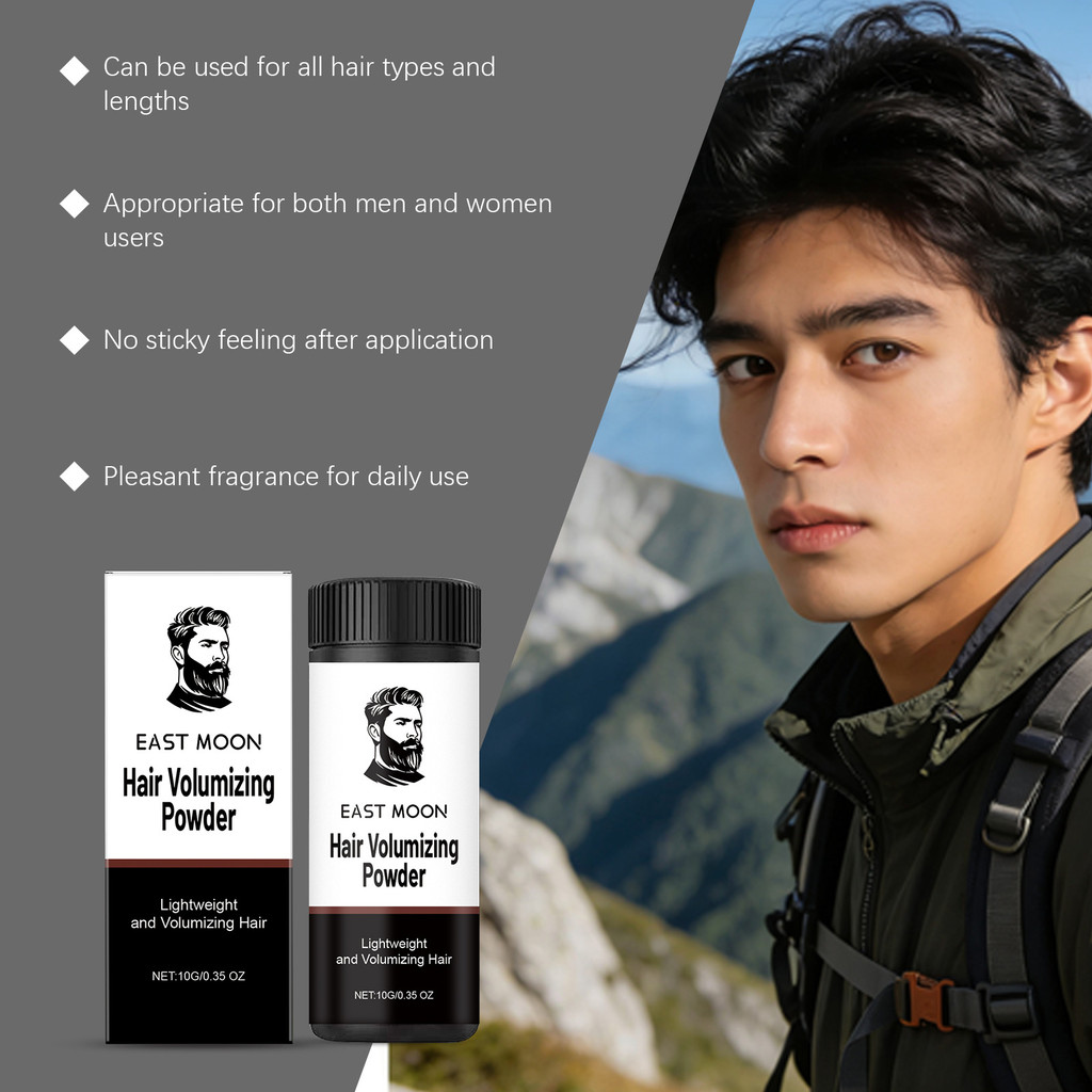 Men's Hair Volumizing Powder 10g - Instant Lift & Texturizing with ...