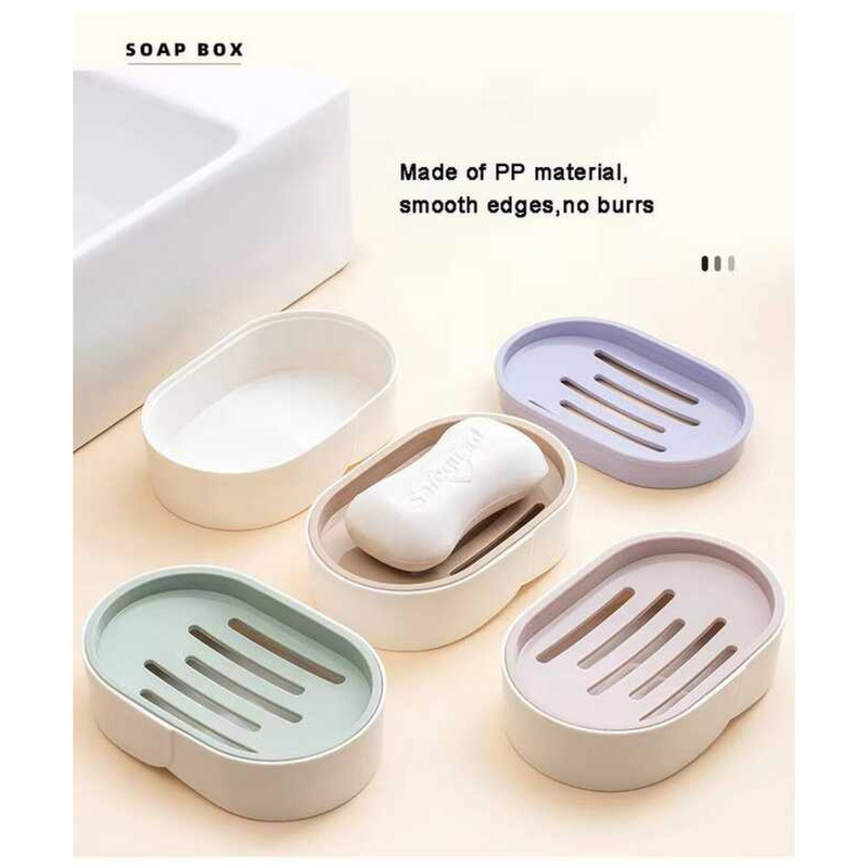 Wholesale Cheap Hotel Bathroom Double Layer PP Soap Storage Rack Base ...