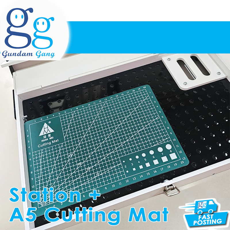 Gunpla Scale Modeling Work Station Storage Clean Desk Manual Holder ...