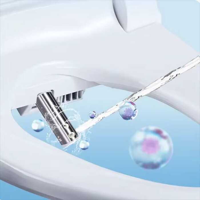 Indian Slim Smart Portable Bidet Electric Toilet Seat Soft Close Toilet ...