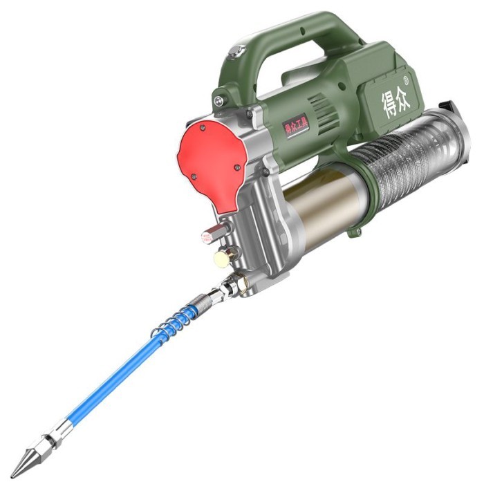 Ready Stock~Electric Grease Gun 24v Rechargeable Lithium Battery Fully ...