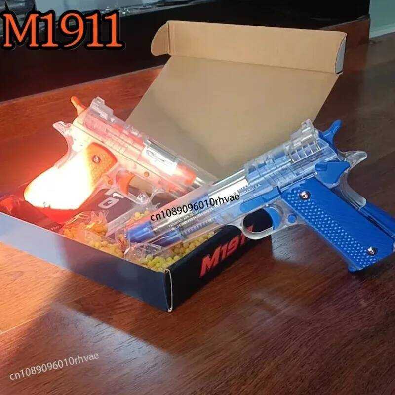 M1911 Toy Gun Empty Chamber Hanging Machine Gun Toy Gun Quick ...