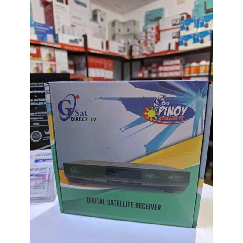 COD Pinoy / GSAT HD TV Receiver Complete Set Box Need Satellite Dish ...