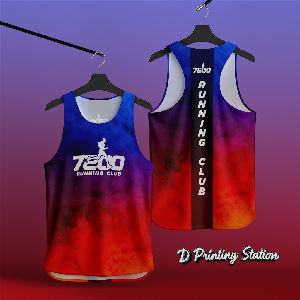 Full Sublimation Running Singlet | Shopee Philippines